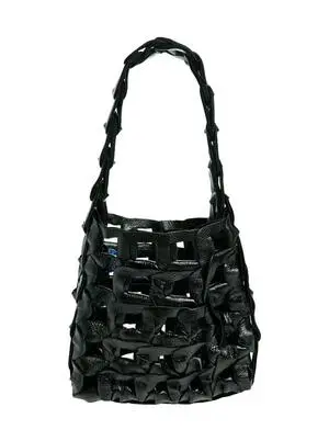 SC103 Links Leather Shoulder Bag - Onyx
