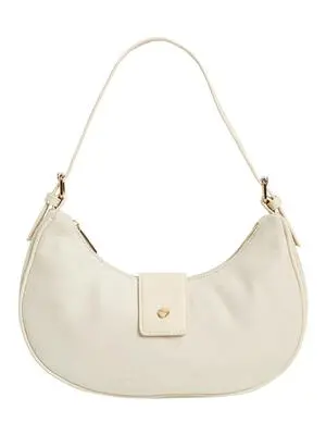 MALI + LILI Vegan Leather Two-piece Handbag Set - White