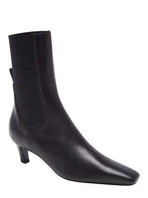 TOTEME TOTEME Mid Heel Bootie Black