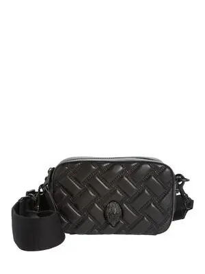 Kurt Geiger Kurt Geiger London Kensington Small Leather Camera Bag Black