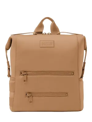 Dagne Dover Indi Large Water Resistant Diaper Backpack - Camel