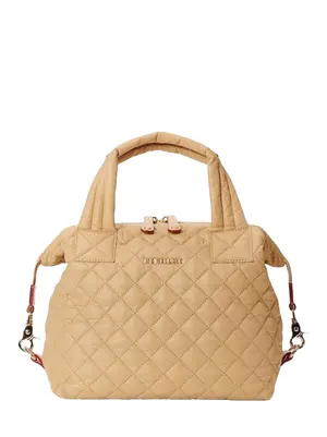 Mz Wallace MZ Wallace Small Sutton Deluxe Tote Camel