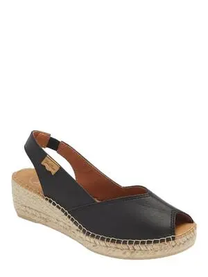 TONI PONS Bernia Espadrille Wedge - Negre/black