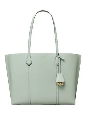 Tory Burch Tory Burch Perry Triple Compartment Tote Blue Celadon