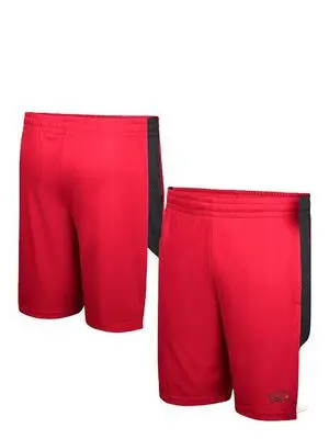 COLOSSEUM Arkansas Razorbacks Color Block Performance Shorts - Cardinal