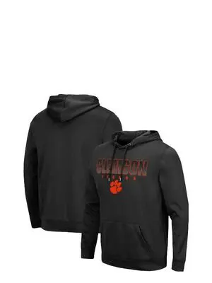 COLOSSEUM Clemson Tigers Pullover Hoodie - Black