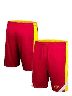 COLOSSEUM Iowa State Cyclones Reversible Shorts - Cardinal