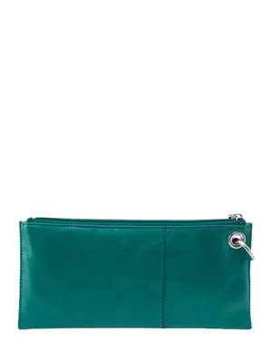 Hobo HOBO 'Vida' Leather Clutch Spruce