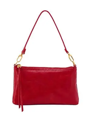 Hobo HOBO Darcy Convertible Leather Crossbody Bag True Red