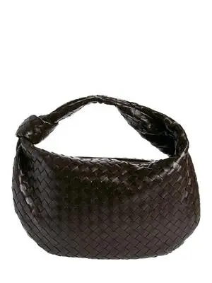 Bottega Veneta Jodie Leather Hobo Bag - 2132 Fondant-gold