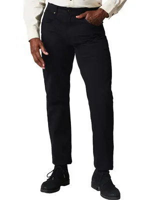 Billy Reid Billy Reid Stretch Cotton Five-Pocket Pants Black