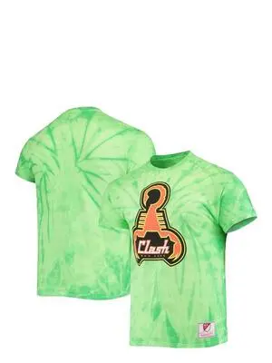 Mitchell & Ness San Jose Clash Since '96 Tie-dye T-shirt - Green