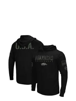 COLOSSEUM Arkansas Razorbacks Oht Military Appreciation Hoodie - Black