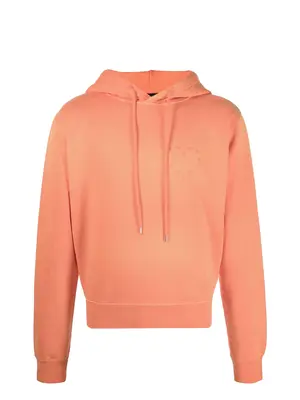 ÉTUDES STUDIO Logo Organic Cotton Hoodie - Orange