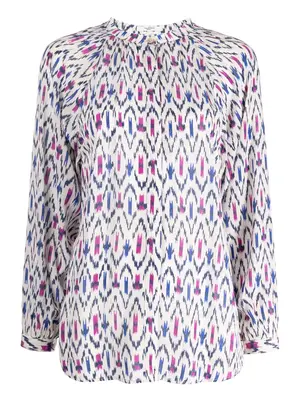 MARANT ETOILE MARANT ÉTOILE Geometric Print Blouse