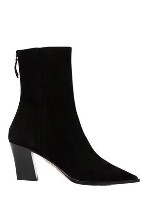 AQUAZZURA Suede Ankle Boots