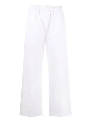 Aspesi Wide-leg Trousers - White