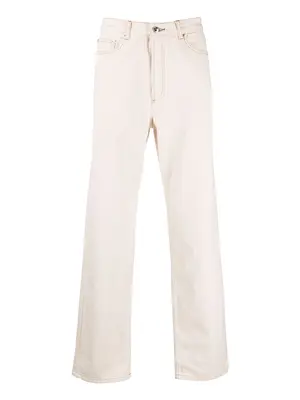 A.p.c. Straight-leg Cotton Jeans - Neutrals