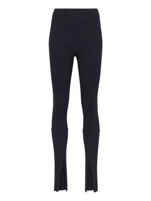 Proenza Schouler Split-cuffs Leggings - 001 Black