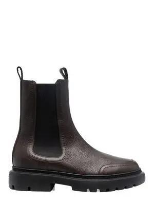 Bally Ginny Ankle Boots Brown