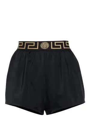 Versace Medusa Greca Shorts - Black