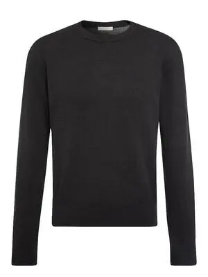 THE ROW Benji Cashmere Sweater - Black