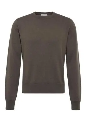 THE ROW The Row Benji Cashmere Sweater Green