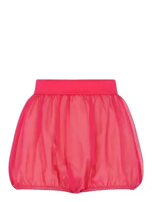Dolce & Gabbana High-waisted Puffball Mini Shorts - Pink