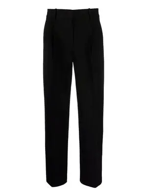 THEORY Theory Straight-Leg High-Waisted Trousers
