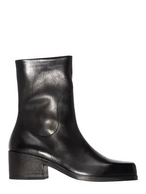 Marsèll Block-heel Ankle Boots - Black
