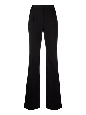 Saint Laurent Tailored Straight Trousers - Black