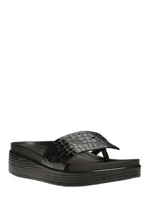 DONALD PLINER Fifi Platform Flip Flop - Black