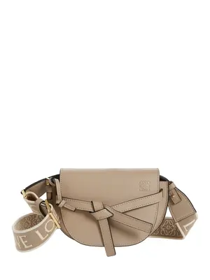 Loewe Loewe Gate Leather Convertible Bag Sand