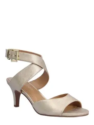 J. Reneé Soncino Strappy Sandal - Gold