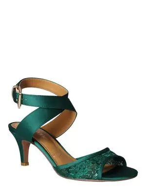 J. Reneé J. RENEÉ Soncino Strappy Sandal Green