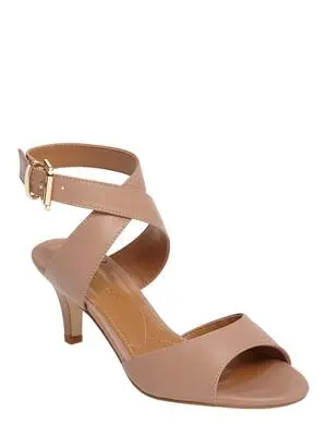 J. Reneé Soncino Strappy Sandal - Nude Leather