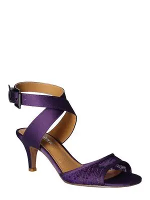 J. Reneé J. RENEÉ Soncino Strappy Sandal Purple