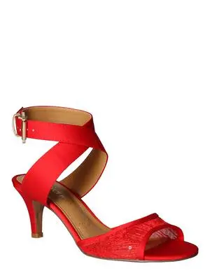 J. Reneé J. RENEÉ Soncino Strappy Sandal Red