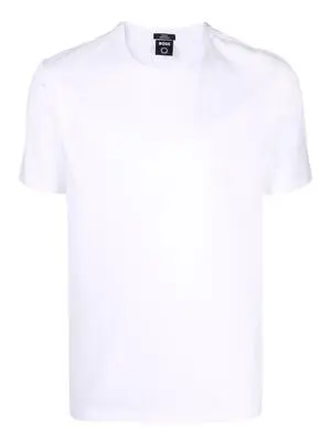 BOSS Round-neck Short-sleeve T-shirt - White