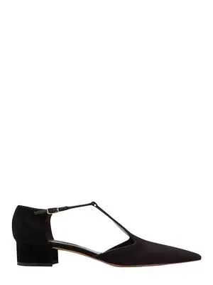 EMME PARSONS Mary Jane Ballerina Pumps - Black