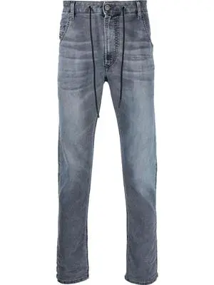 DIESEL Denim Drawstring Jeans - Grey
