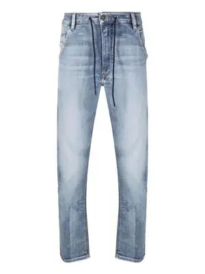 DIESEL Tapered-leg Denim Jeans - Blue