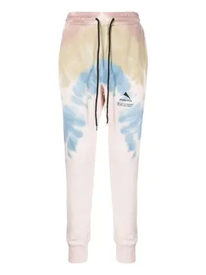 MAUNA KEA Tie-dye Print Track Pants - Brown