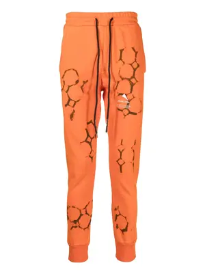 MAUNA KEA Logo-print Detail Track Pants - Orange