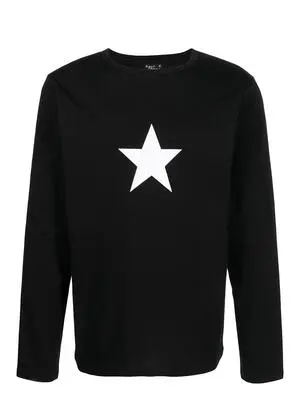 AGNÈS B. Coulos Long-sleeved T-shirt - Black