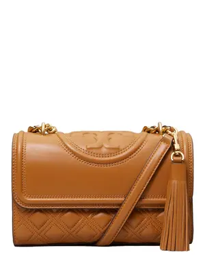 Tory Burch Tory Burch Small Fleming Convertible Shoulder Bag Kobicha