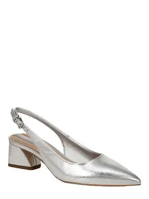 Franco Sarto Franco Sarto Racer Slingback Pumps Silver
