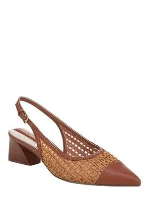 Franco Sarto Racer Slingback Pumps - Wicker