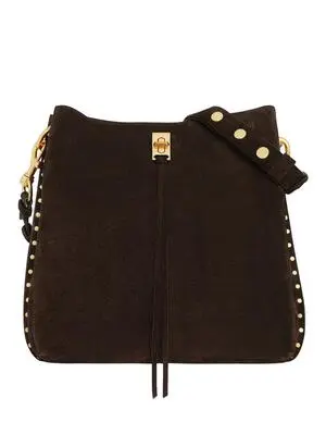 Rebecca Minkoff Darren Deerskin Shoulder Bag - Fondant