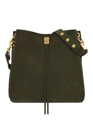 Rebecca Minkoff Darren Deerskin Shoulder Bag - Moss